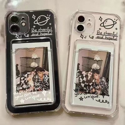 轩云科技 情侣放小卡手机壳适用华为p70pro闺蜜荣耀200pro定制照片90女80卡套mate60pro卡包卡槽pura70保护