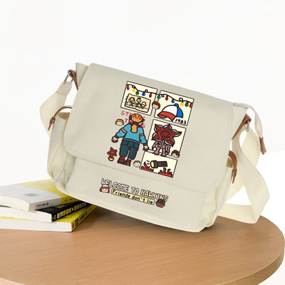 Stranger Things 美剧 怪奇物语周边斜挎包 单肩包 Max Mike同款