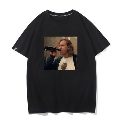 shameless周边同款弗兰克短袖T恤衣服体恤半袖文化衫美剧无耻之徒