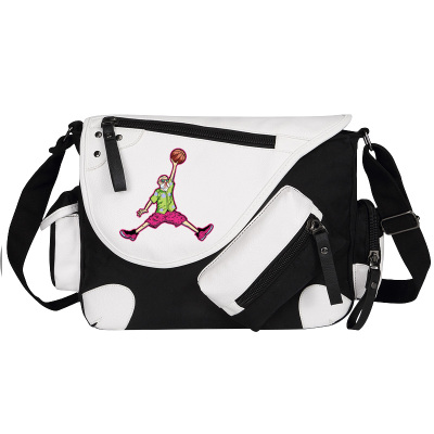 龟仙人飞人灌篮高手周边书包安西教练斜挎包帆布单肩包背包邮差包