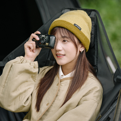 挪客针织帽甜美可爱男女春秋冬