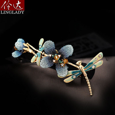 伶达森系花卉横夹顶夹