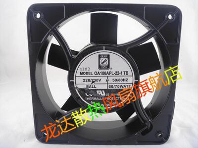 原装正品OA180APL-22-1 TB 180X65MM 220/230VAC 60/70W轴流风扇