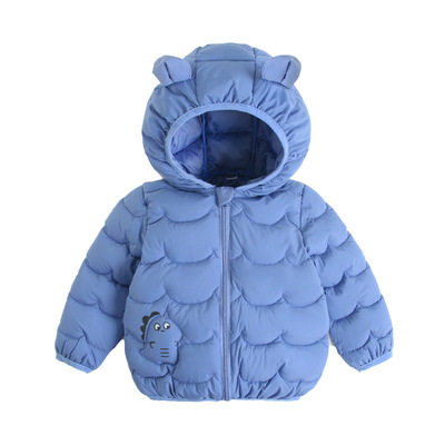 autumn winter down jacket baby warm coat hooded outwear boys