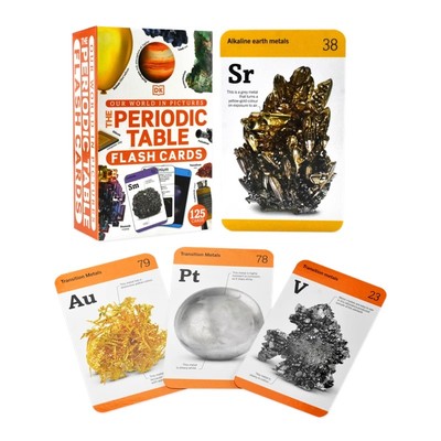 Our World in Pictures The Periodic Table Flash Cards DK闪卡 元素周期表 儿童英语趣味科学 STEM思维培养读物 英文原版进口