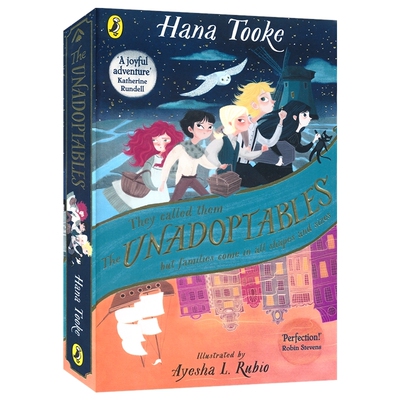 The Unadoptables 未被收养的孩子 Hana Tooke 奇幻冒险章节书  8-12岁 英文原版进口图书