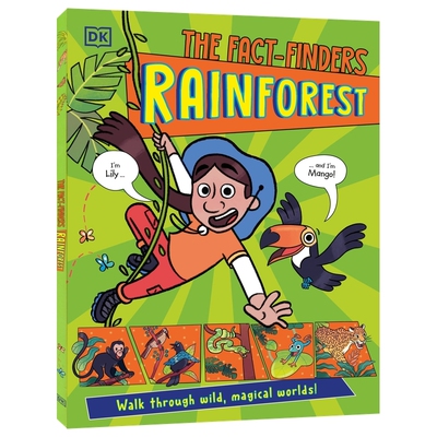 The Fact-Finders Rainforest DK事实调查局 雨林 儿童百科科普绘本图画书 神奇的热带雨林 英文原版进口图书