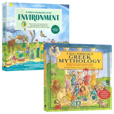 A Child's Introduction To Greek Mythology Environment 希腊神话&环境科学儿童启蒙 百科科普读物 精装大开本 英文原版进口图书