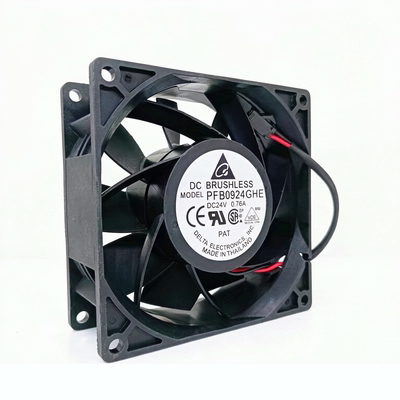 原装台达 PFB0924GHE 24V 0.76A 9238 9.2cm厘米 变频器 散热风扇