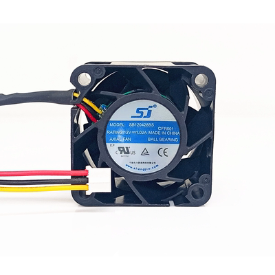 生久 SB120428BS CFR001 12V 1.02A 4028 4CM厘米 电源散热风扇