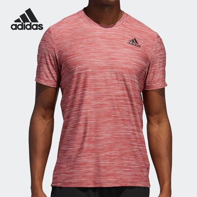 Adidas/阿迪达斯正品当季男子运动健身训练透气短袖GC8323