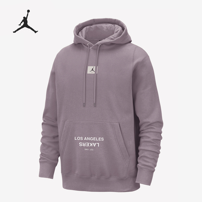 Nike/耐克正品JORDAN男士薄绒套头连帽针织卫衣FV8263-524