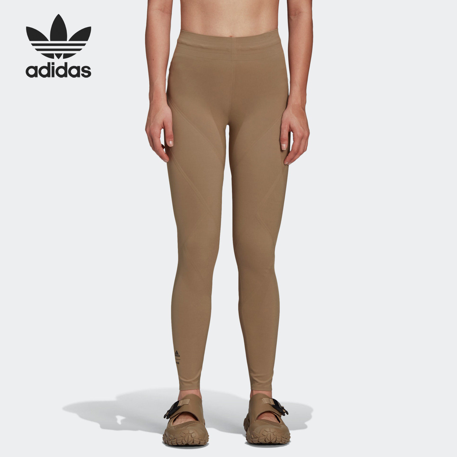 Adidas/阿迪达斯正品三叶草女子健身瑜伽运动紧身长裤GP3044