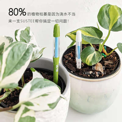 花信SUSTEE水分计植物水份计土壤水分计湿度计检测仪养花浇水湿度