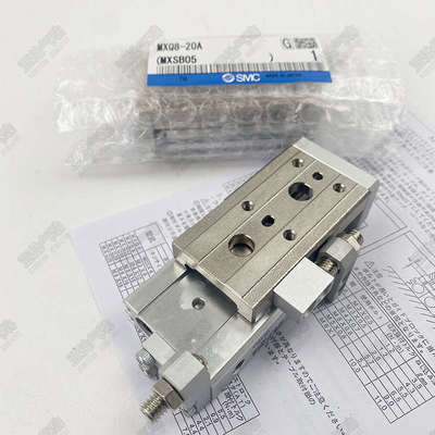 SMC气动滑台气缸MXQ6/8/12L-10A/20A/30A/40A/50A/75A/100AS BS
