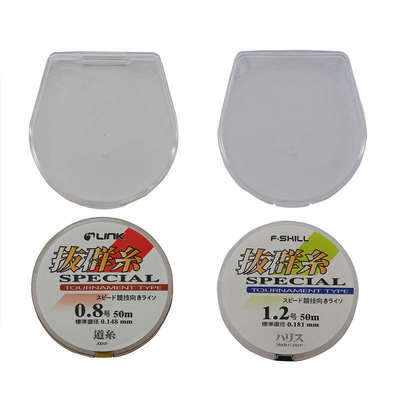 五行鱼线拔群进口原丝钓鱼线强拉力50米主线子线台钓竞技钓线