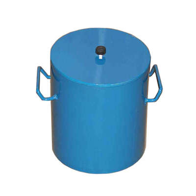 混凝土泌水率筒桶砼表观密度测定仪5升带盖子φ185*200mm试验装置