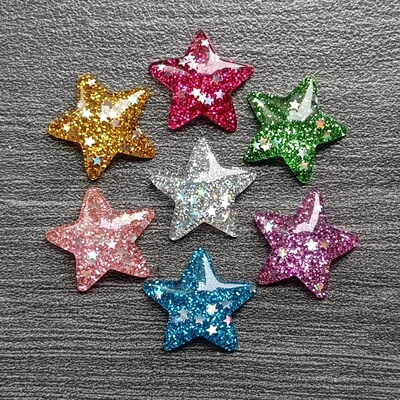 crocs装饰扣智必星五角星鞋花