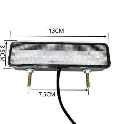 欧马可奥铃捷运超越时代骑士五征厢式货车房车12V24VLED后牌照灯