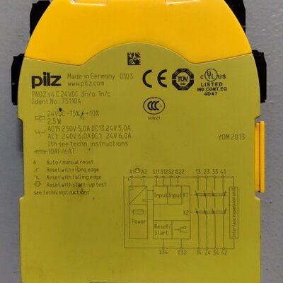 议价皮尔兹安全继电器PNOZS4CPNOZS4C751104PNOZS4CPNOZ-S4-C
