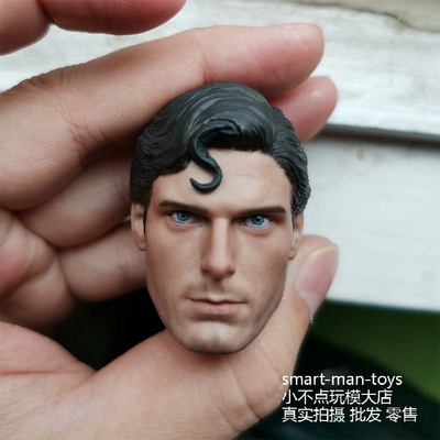 现货包邮 1/6 Superman 经典 超人 克里斯托弗里夫头雕