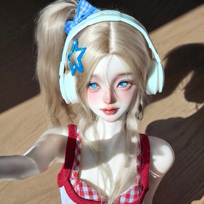 bjd娃娃sd娃3分女娃小姝 bjd御姐风素体关节人偶化妆娃娃气质女神