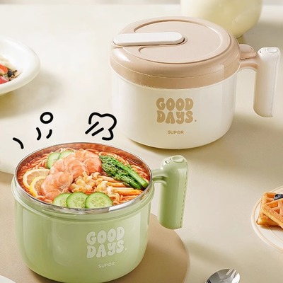 苏泊尔不锈钢快餐杯泡面碗大饭盒