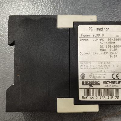 * PS SYSTRON 2.423.418.20 POWER 24V/0.3A entrelec