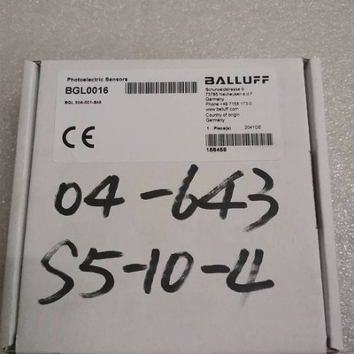 全新原装BLAAUFF传感器 BGL0016 BGL 30A-001-S49 现货