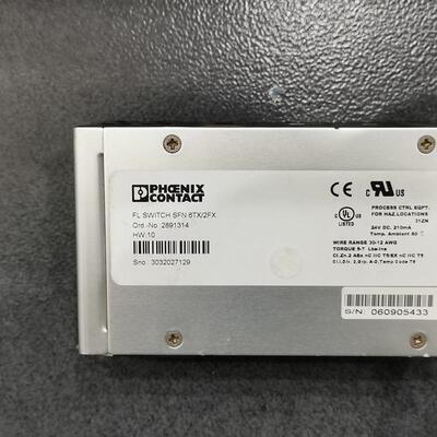 * FL SWITCH SFN 6TX/2FX 2891314 交换机 二手现货