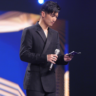 明星同款年会演出舞台艺考偏襟