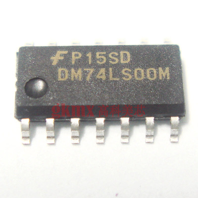 集成电路DM74LS00M SOP14贴片 四路2输入与非门 2.5元