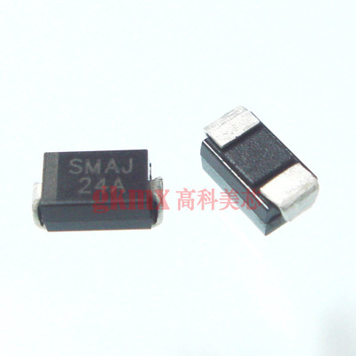 高科美芯 瞬变二极管SMAJ24A(单向抑制器 SMA型)特价10个6元