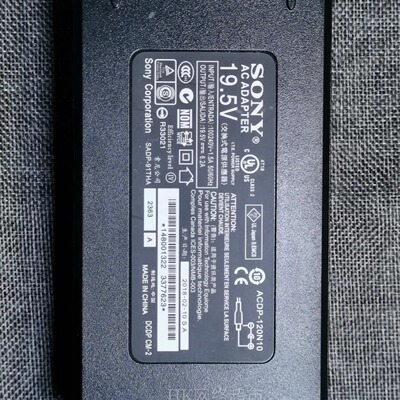 sony19.5V6.2A电视机电源适配器