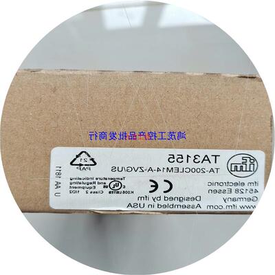 议价[鸿茂工控]易福门传感器TA3155