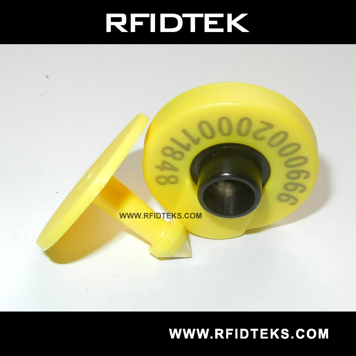 AET02动物耳标、RFID电子耳标、RFID猪耳标 HDX半双工耳标