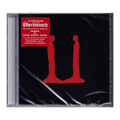 欧版进口 权志龙 超人 G-DRAGON Übermensch Red红宝石版 CD唱片