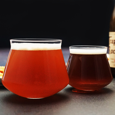 特酷无脚精酿啤酒杯TEKU无铅水晶