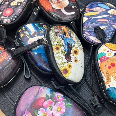 26彩绘系列钥匙包   卡包  钥匙包  手机包