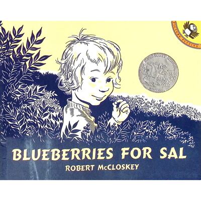 英文原版图书小塞尔摘蓝莓