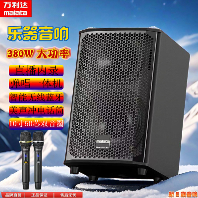 万利达9790音响大功率户外k歌广场舞乐器专用萨克斯电吹管重低音