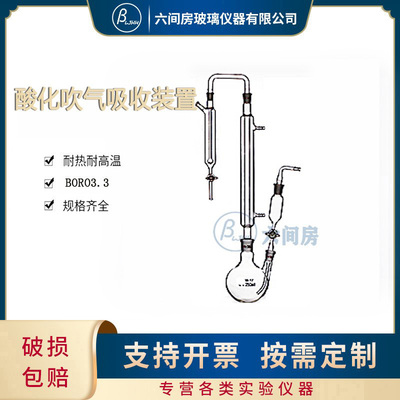 GB/T16489-1996 酸化吹气吸收装置 硫化物吹气装置 吸收显色法