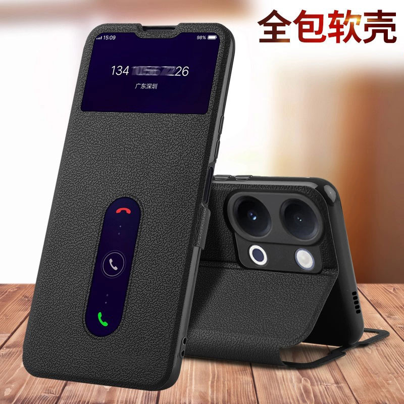 适用vivoy60手机壳y60翻盖式vivo y60m保护套防摔V2559A全包软壳viv0简约皮套5G新款y6o磁吸y60m外壳丫60男女