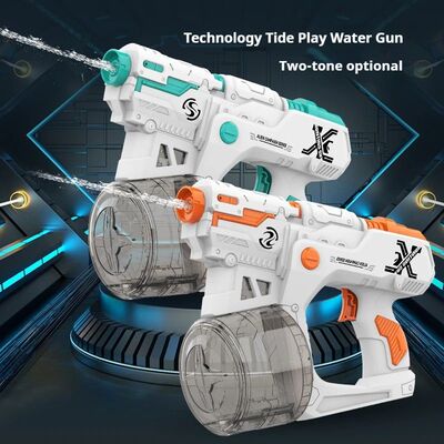 Electric Water Gun Kids Toy Full Automatic Water Soaker Larg