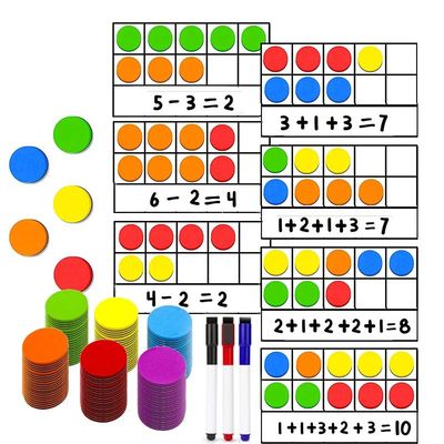Montessori Learning Resources Colorful Magnetic Coin Refrige