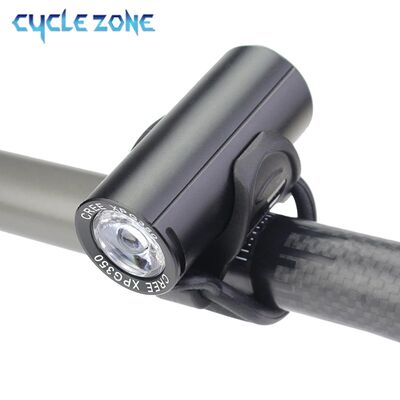 XPG LED Bike Light USB Rechargeable 350 Lumens MTB Front Lig