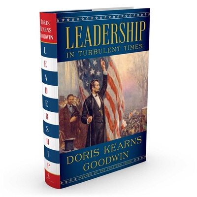 进口原版 *动荡时期的领导力（四位前美国总统）英文原版 Leadership: In Turbulent Times 林肯 罗斯福 约翰逊 美   Simon & Schu
