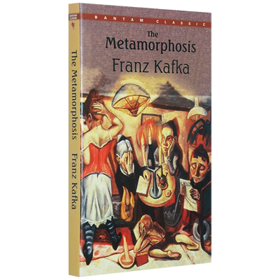 进口原版 变形记 弗兰兹卡夫卡 英文原版小说 The Metamorphosis 卡夫卡代表作 英文版 Franz Kafka 进口英语书籍   Bantam