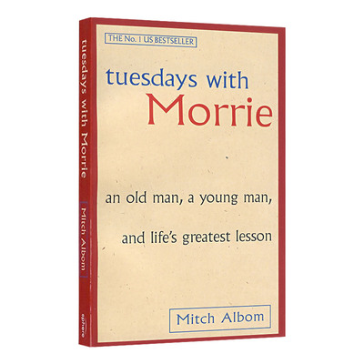 进口原版 相约星期二英文版 Tuesdays with Morrie十四堂星期二的课 米奇·阿尔博姆纪实小说 一日重生作者 全英文原版进口英语