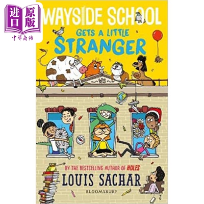 进口原版 *Wayside School Gets a Little Stranger 歪歪路小学3新来的代课老师 英文原版儿童绘本 小初文学 Louis    Bloomsbury
